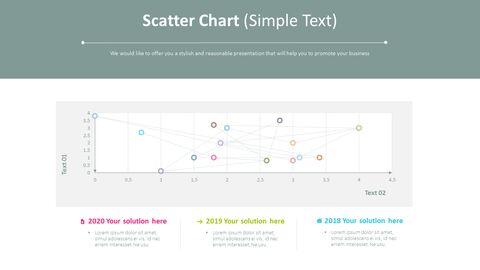 Scatter Chart (Simple Text)|Y,Scatter