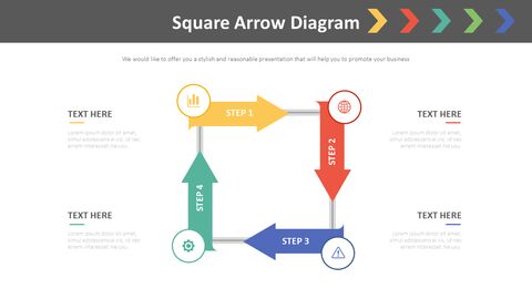 Square Arrow Diagram