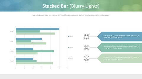 Stacked Bar (Blurry Lights)