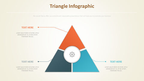 Triangle Infographic Diagram