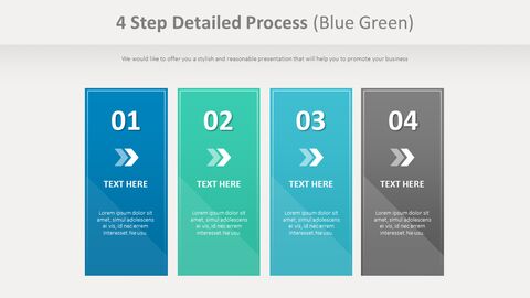 4Step Detailed Process Diagram (Blue Green)