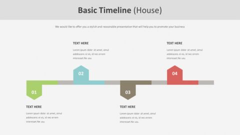 Basic Timeline Diagram (House)