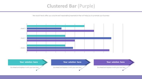 Clustered Bar (Purple)|Chart