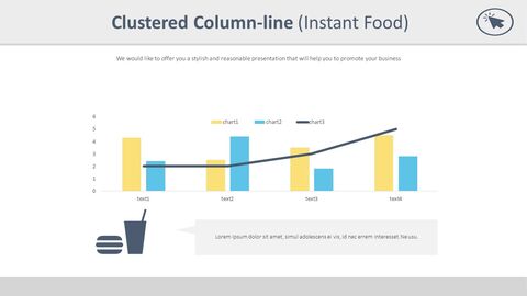 Clustered Column-line (Instant Food)