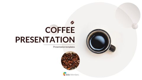 Coffee Google Slides Template Design