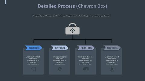 세부 프로세스 다이어그램 (Chevron Box)