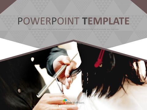 Free Design Template - Bobbed-hair