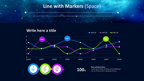 Line with Markers (Space)|Chart