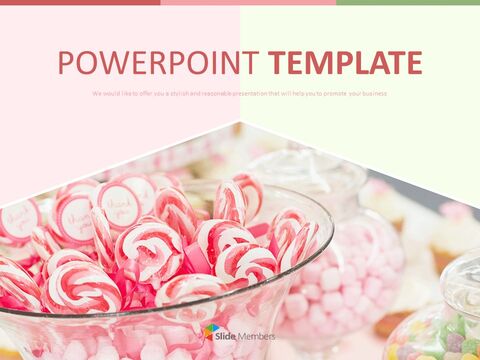 Sweet Candy - Free PPT Sample