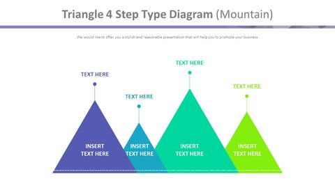Triangle 4 Step Type Diagram (Mountain)