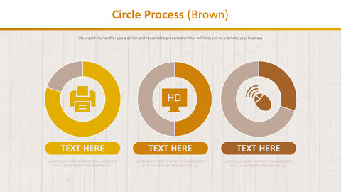 Circle Process Diagram (Brown)|Graph