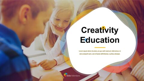 Creativity Education Google Slides Template Design