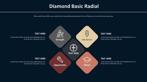 Diamond Basic Radial Diagram