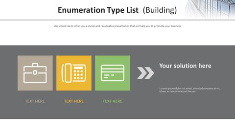 Enumeration Type List Diagram (Building)