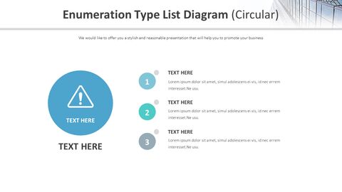 Enumeration Type List Diagram (Circular)