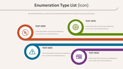 Enumeration Type List Diagram (Icon)