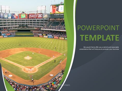 powerpoint baseball template