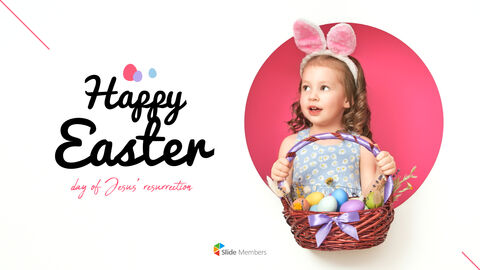 Happy Easter Theme PowerPoint Templates