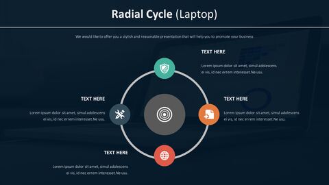 Radial Cycle Diagram (Laptop)|Matrix