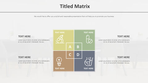 Titled Matrix Diagram