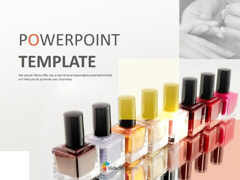 Free Presentation Templates - Colorful Manicures|PPT|Slides