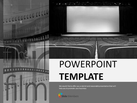 Showing a Movie - Free Design Template