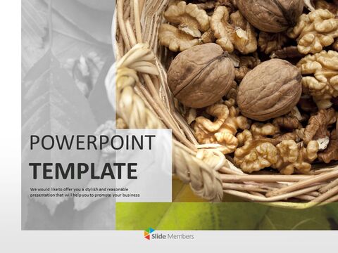 Walnut - Free Design Template