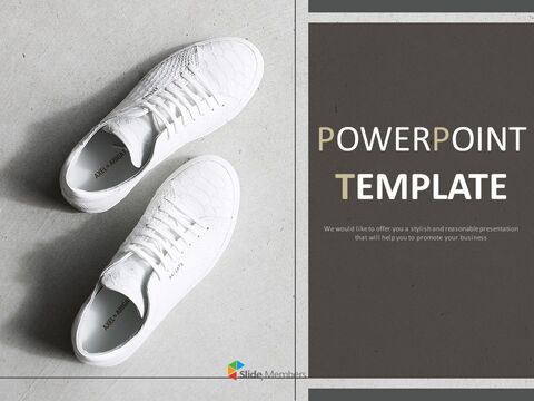 White Sneakers - Free PPT Template
