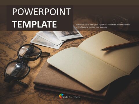 A Note and a Pen - Free PPT Template