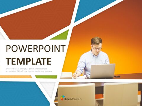 A Working Employee - Free PPT Template