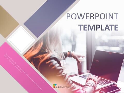 Business Woman - Free Powerpoint Templates Design