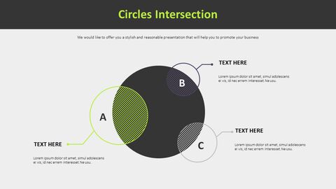 Circles Intersection Diagram|Graph