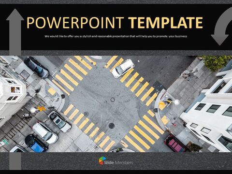 Crossroad - Free Design Template