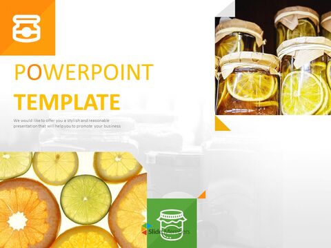 Free Powerpoint Sample - Citrus Juice|Templates|Slides