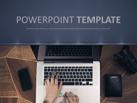 Free Presentation Templates - How To Use a Laptop|PPT|Slides