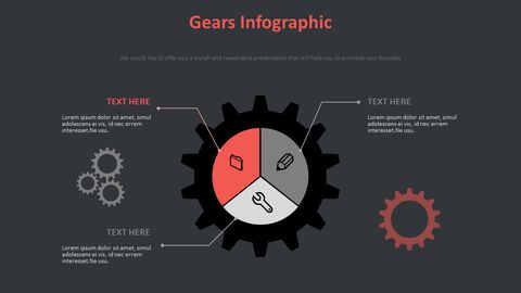 Gears Infographic Diagram
