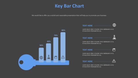 Key Bar Chart Diagram