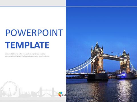 London Tower Bridge - Free PPT Template