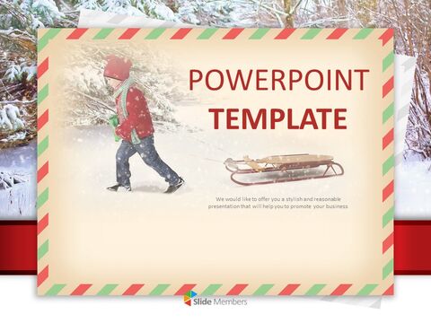 on the Sleds - Free PPT Sample|Templates|Slides