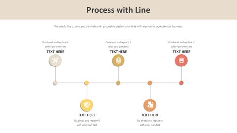 Process with Line Diagram