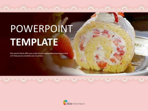 Roll Cakes - Free Template Design