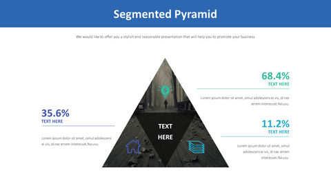 Segmented Pyramid Diagram