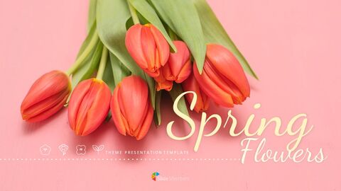 Spring Flowers Google Slides Templates