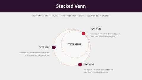Stacked Venn Diagram