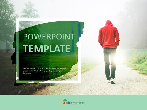 Take a Walk in the Early Morning - Free Design Template