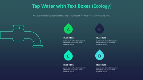 Tap Water with Text Boxes Diagram (Ecology)