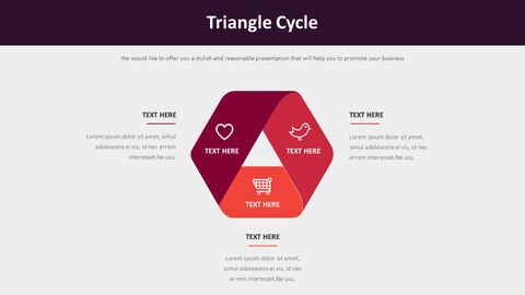 Triangle Cycle Diagram