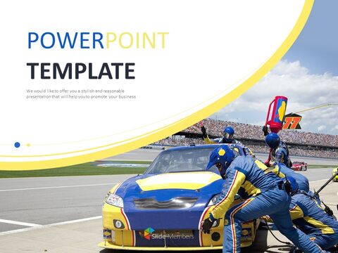 Car Racing - Free Presentation Templates