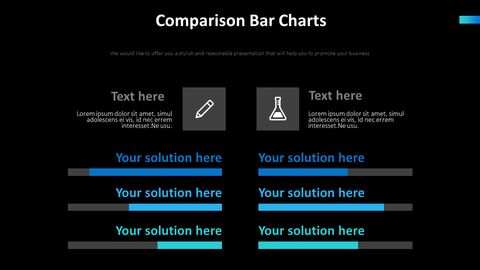 Comparison Bar Charts Diagram|Graph