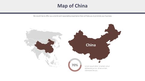 Map of China Diagram